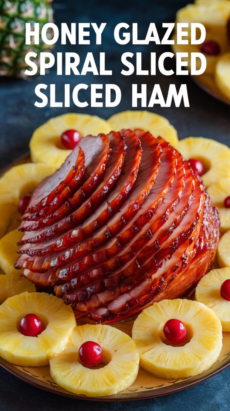 Honey Glazed Spiral Sliced Ham - Fork N' Flames